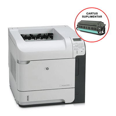Imprimante second hand HP Laserjet P4015DN, duplex, retea, cartus ...